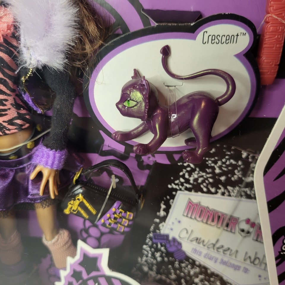Monster High 2009 Clawdeen First Wave Doll NIB NRFB | eBay