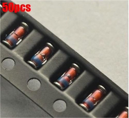 50Pcs Smd Z-Diode ZMM7V5 7.5V 0.5W 0204 Minimelf ; Zenerdiode New Ic ic ...