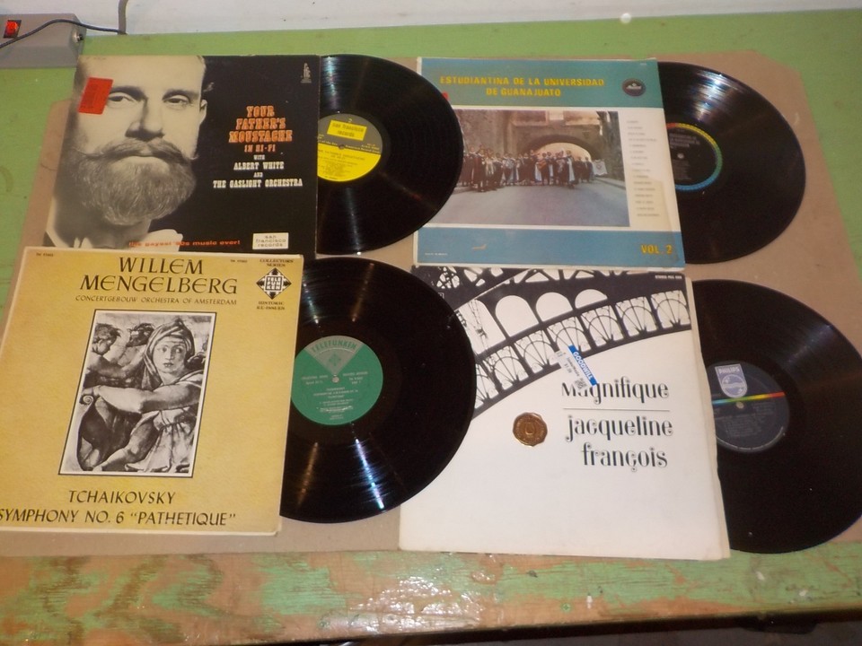 Lot of 20 Classical Music Vinyl LP Records VG+ or Better w/ Rare Titles ...