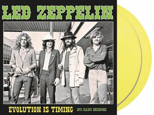 Led Zeppelin EVOLUTION IS TIMING STEREO YELLOW Vinyl Double LP NEW | eBay