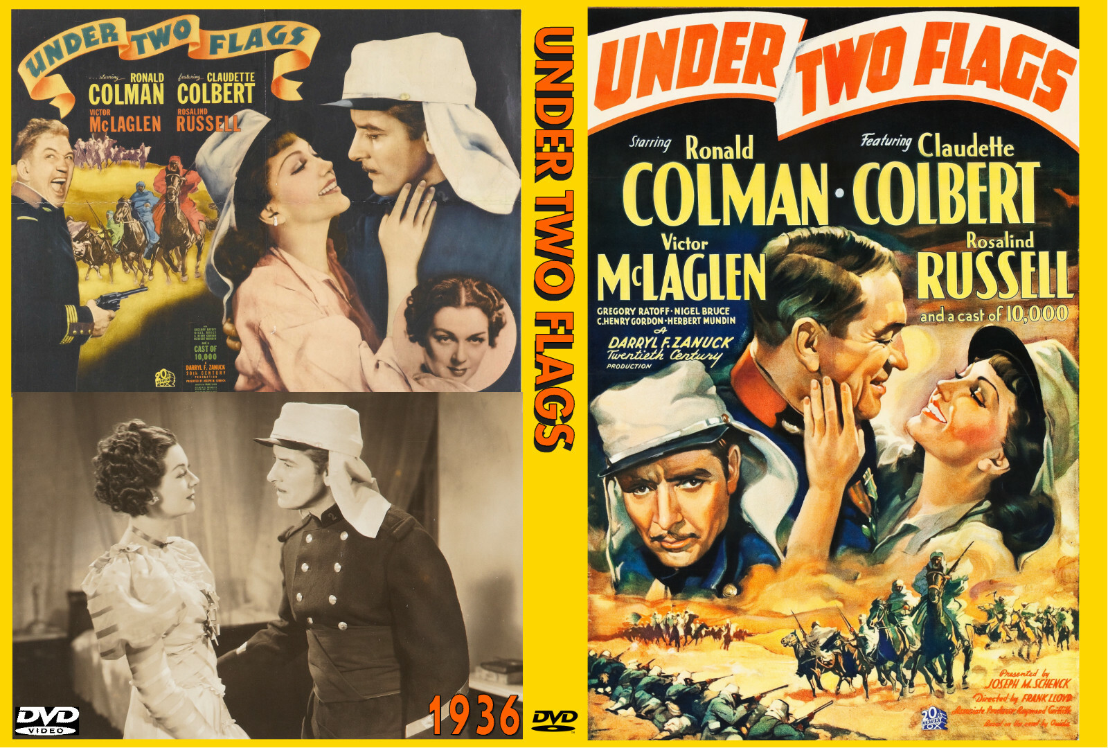 UNDER TWO FLAGS 1936 Claudette Colbert | eBay