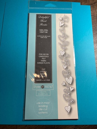 Memory Box Die 98767 Delightful Heart Border | eBay
