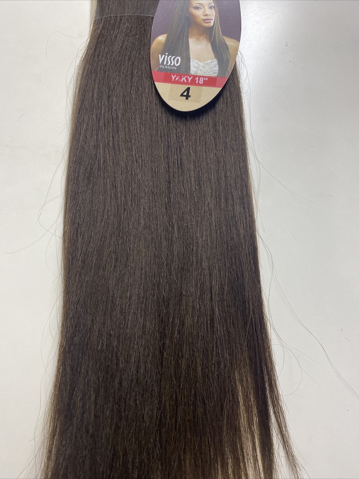 BOBBI_BOSS_ VISSO_HUMAN HAIR WEAVE_PERSIAN YAKI_18"_#4 | eBay