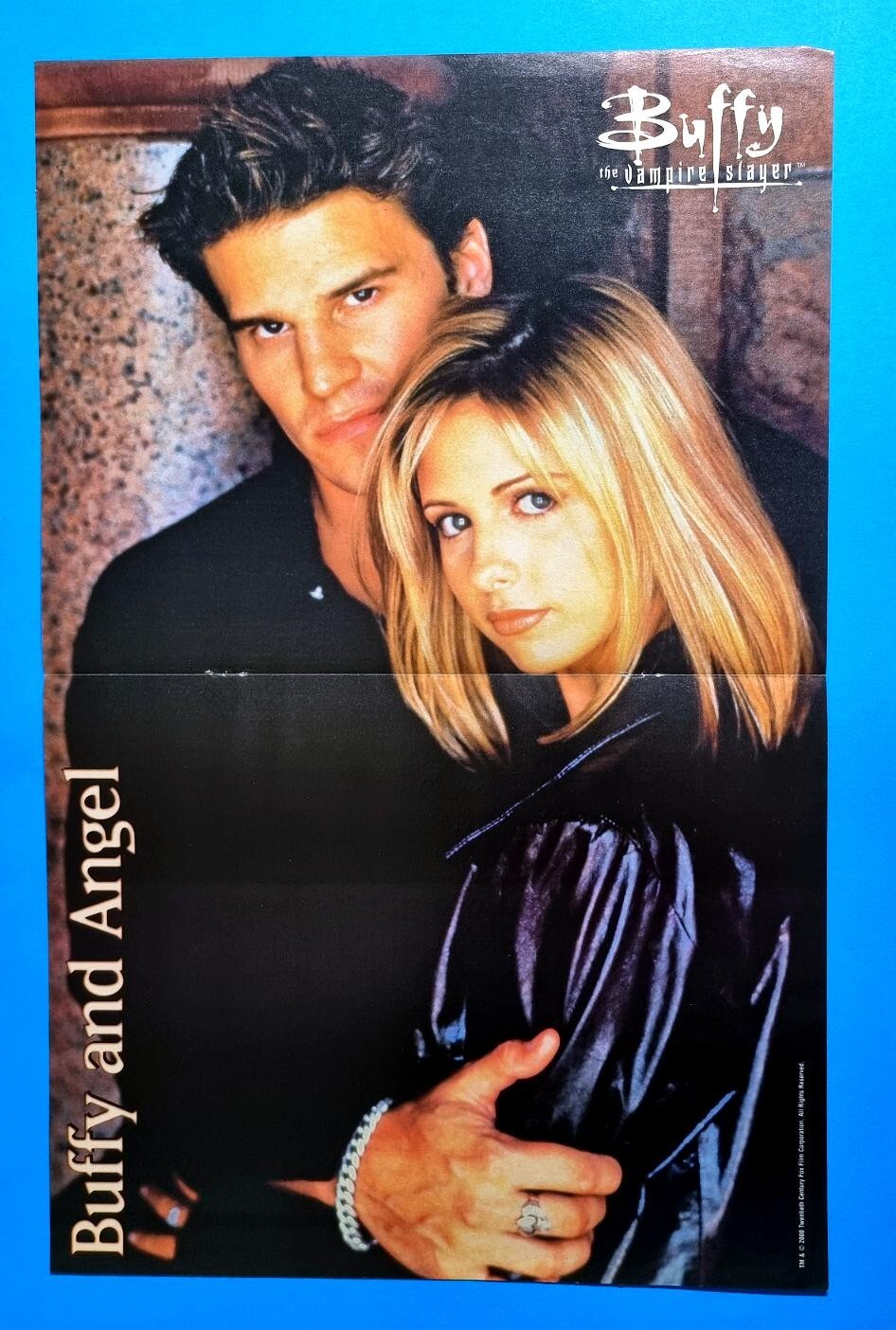 Buffy And Angel Poster