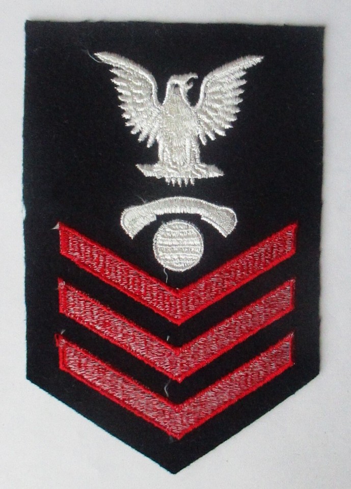 US NAVY Rate PATCH INTERIOR COMMO ELECTRICIAN 1st Class PETTY OFFICER ...