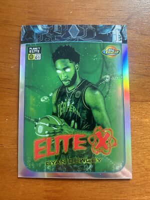 2023 TOPPS FINEST OVERTIME CARD RYAN BEWLEY PLANET ELITE X MONSTER CARD ...