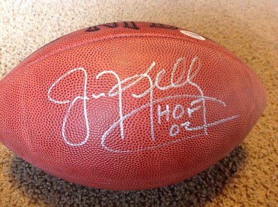 Jim Kelly Autographed Official Nfl Football With HOF Inscription | eBay