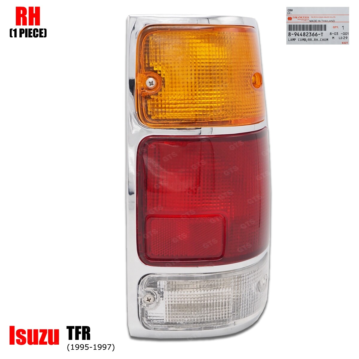 For Isuzu KB140 TFR KB26 K26 Rodeo 1995 - 97 Tail Lamp Light Left Lh | eBay
