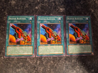 3X Buster Rancher PGD-085 - Yugioh Yu Gi Oh! Playset | eBay