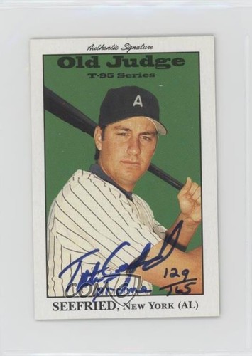 1995 Signature Rookies Old Judge T-95 Minis Promos /165 Tate Seefried ...