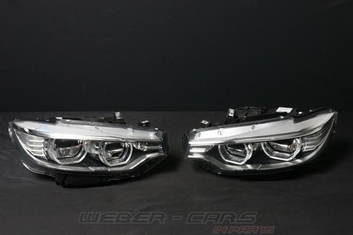 NEU OEM BMW M3 F80 Scheinwerfer KOMPLETT LED AHL head lights 7377849 ...