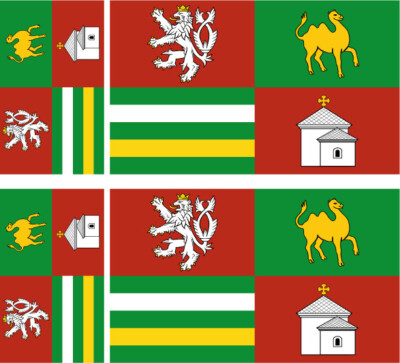 TCHEQUIE Lot 4 Vinyl Stiker autocollant Drapeau flag Plzen-Region | eBay