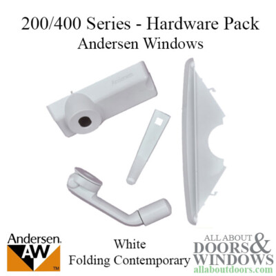 Andersen Casement Window 200 or 400 Series Hardware Pack Folding Handle ...