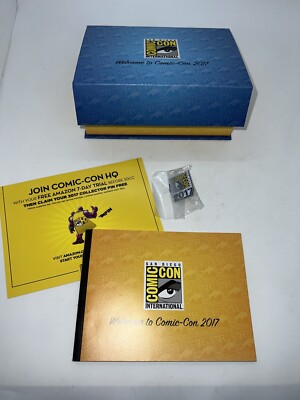 SDCC Comic Con 2017 Exclusive Badge Box With Pin (No Badge) Only given ...