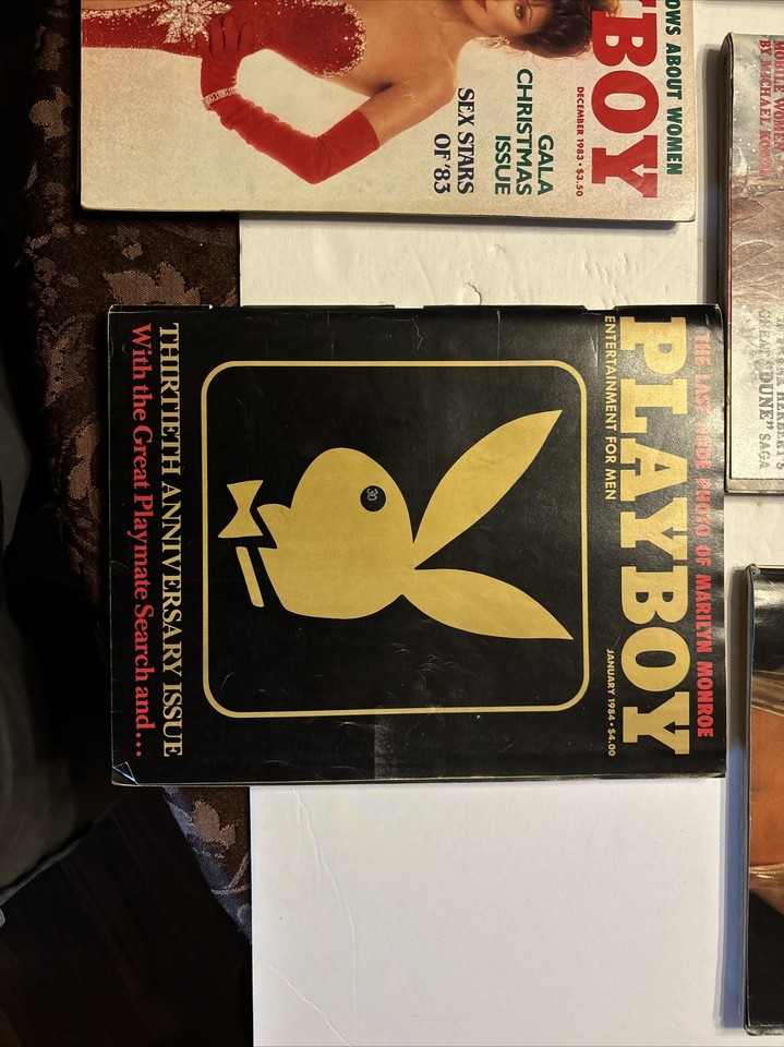 Vintage 1981-1984 Lot Of 6 Playboy Magazines - All Issues Have ...