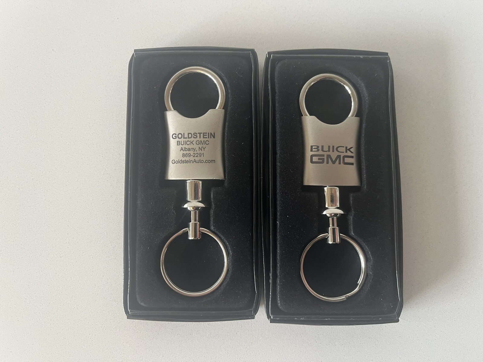 Pair Of GMC Buick Goldstein Keychains Albany, NY | eBay