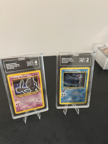 POP 1 - Pokémon Shining Mewtwo & Gyarados Combo - TAG 4 Mewtwo / TAG 2 ...