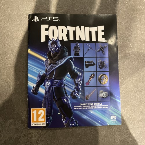 Fortnite Exclusive Cobalt Star Bundle + 1000 V-Bucks PS5 - UK code ...