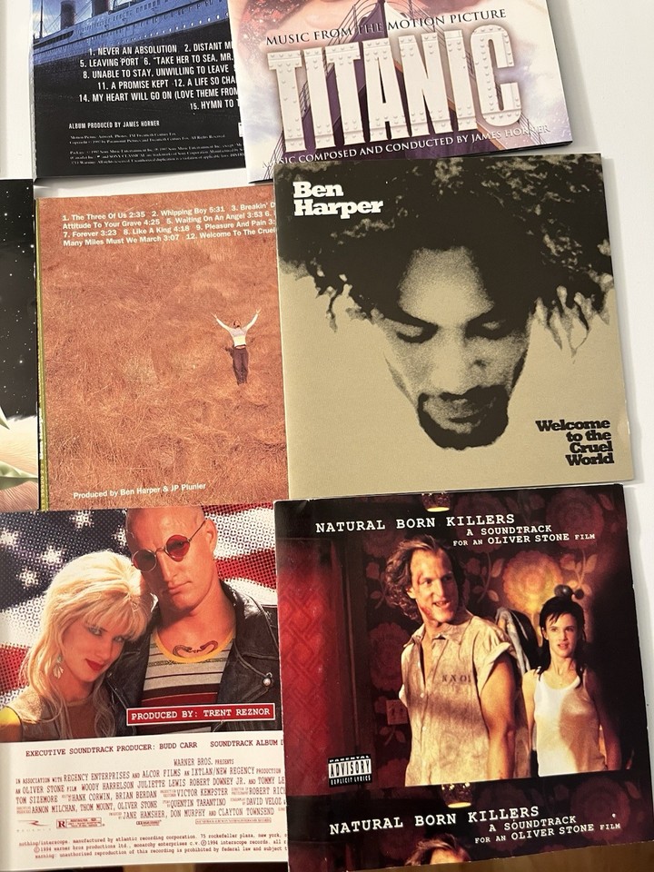 CD Covers, Inserts, Booklets (Artwork Only) Various Artists Assorted ...