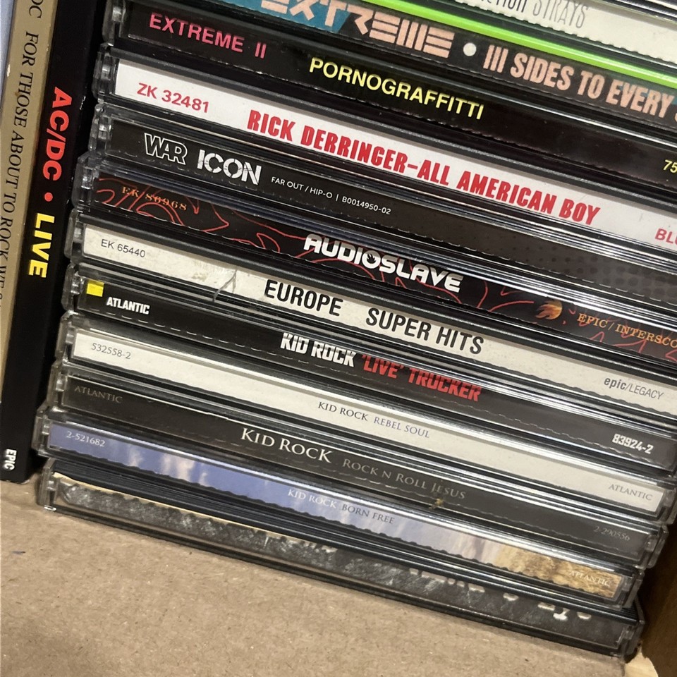 39 Rock Metal Black CDs Wholesale Lot Reseller $700 Value RARE OOP ...