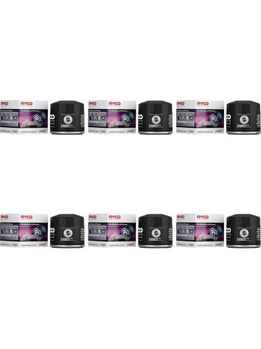 6 x Ryco SynTec Oil Filter Z436ST fits Mazda 121 1.3 DA (DA103) | eBay Australia