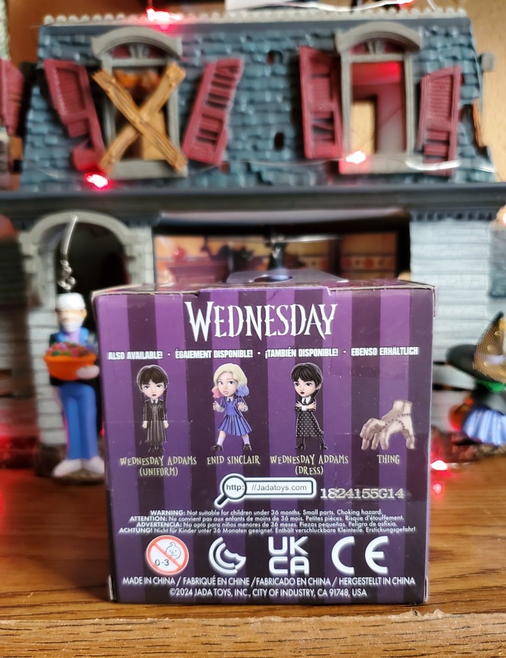 WEDNESDAY TV SHOW METALFIGS: THING & ENID - NOS JADA DIECAST Addams ...