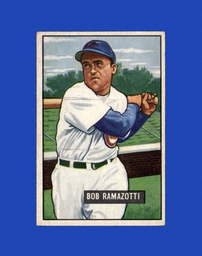 1951 Bowman Set-Break #247 Bob Ramazzotti RC EX-EXMINT *GMCARDS* | eBay