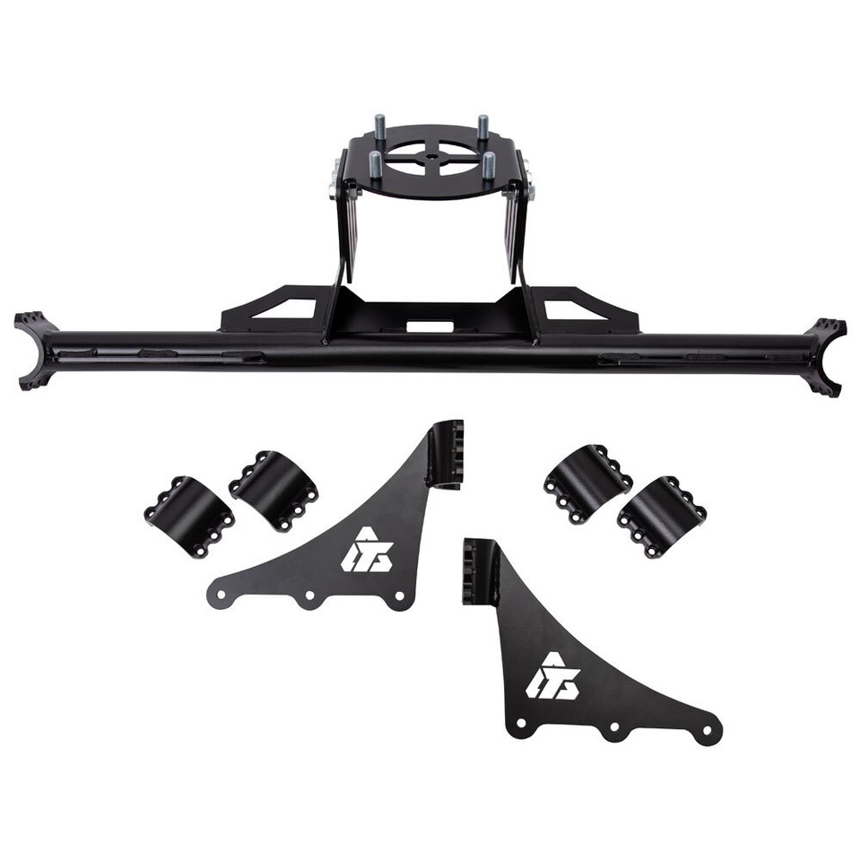 Tusk Spare Tire Carrier Mount Rack For POLARIS RZR PRO XP XP4 RZR TURBO ...