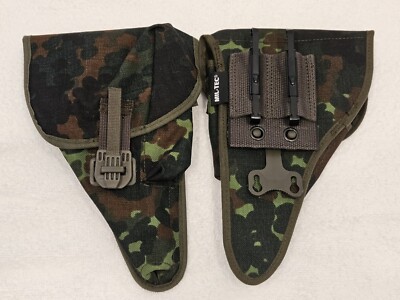 P1 Pistol Holster German Bundeswehr Flecktarn Alice Clip Adaptor NOS | eBay