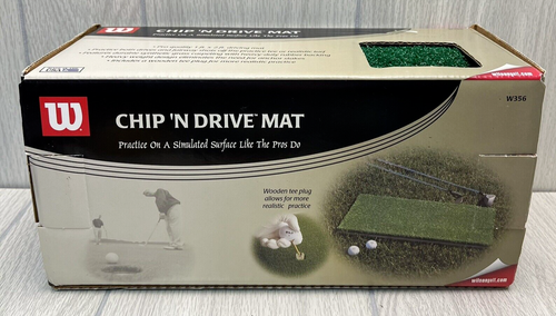 Wilson Chip 'N Drive Mat Golf Putting Practice Green New In The Box ...