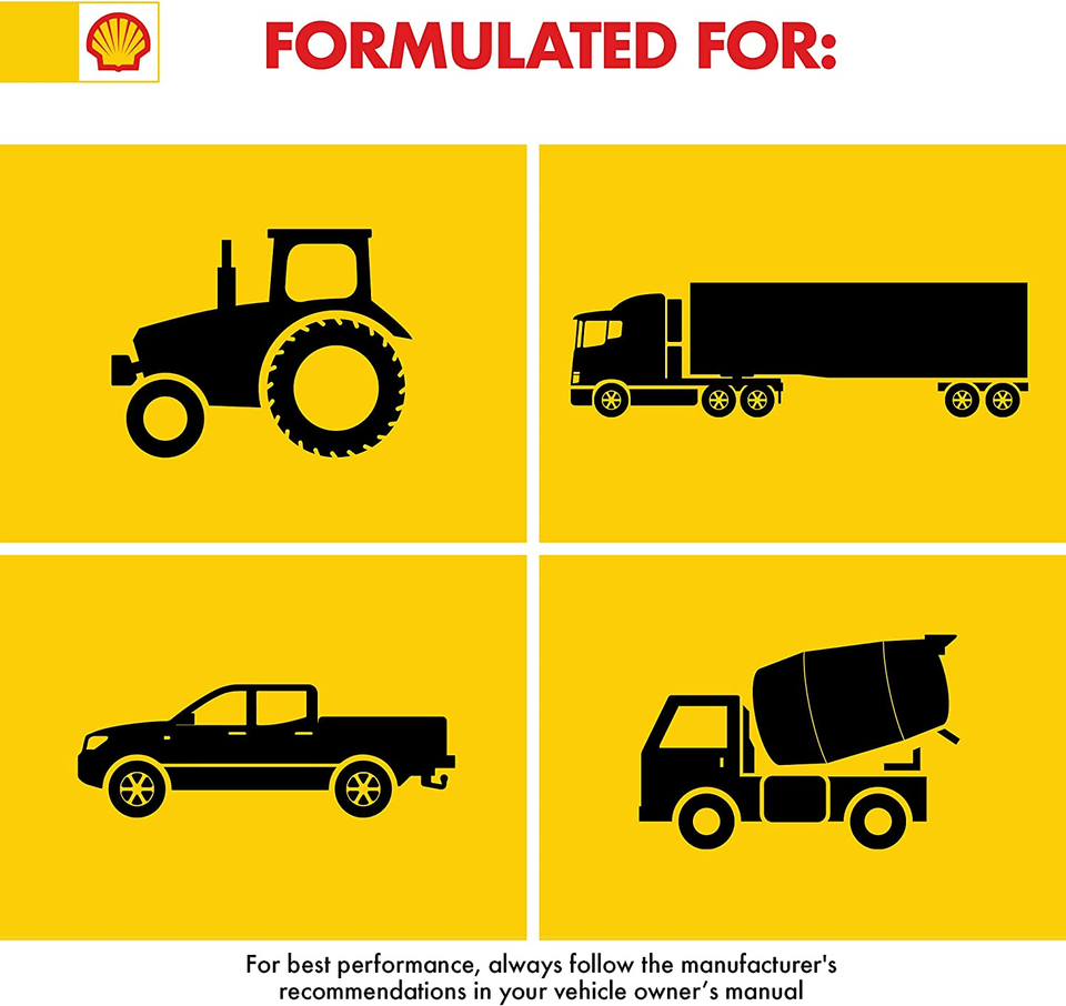 Shell Rotella T4 Triple Protection Diesel Engine Oil 15W-40 Fast Ship 5 ...