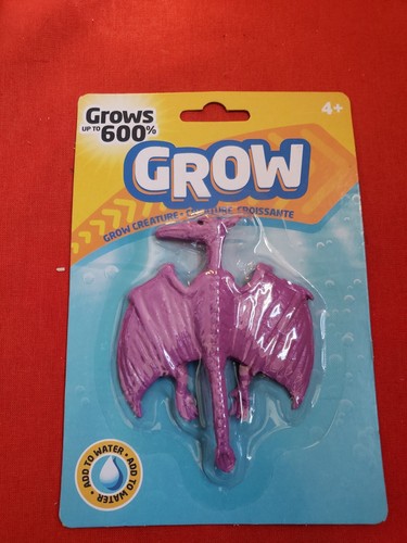 MAGIC GROW Giant Creature PTERODACTYL Toy Watch it Grow Up To 600% In ...