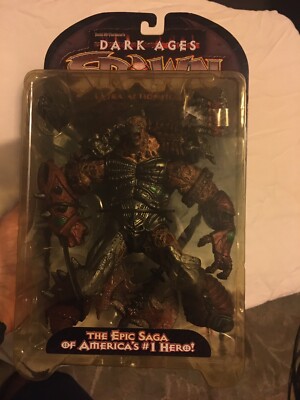Collectible Mcfarlane Toys Dark Ages Spawn Series 11 Spawn The Black ...
