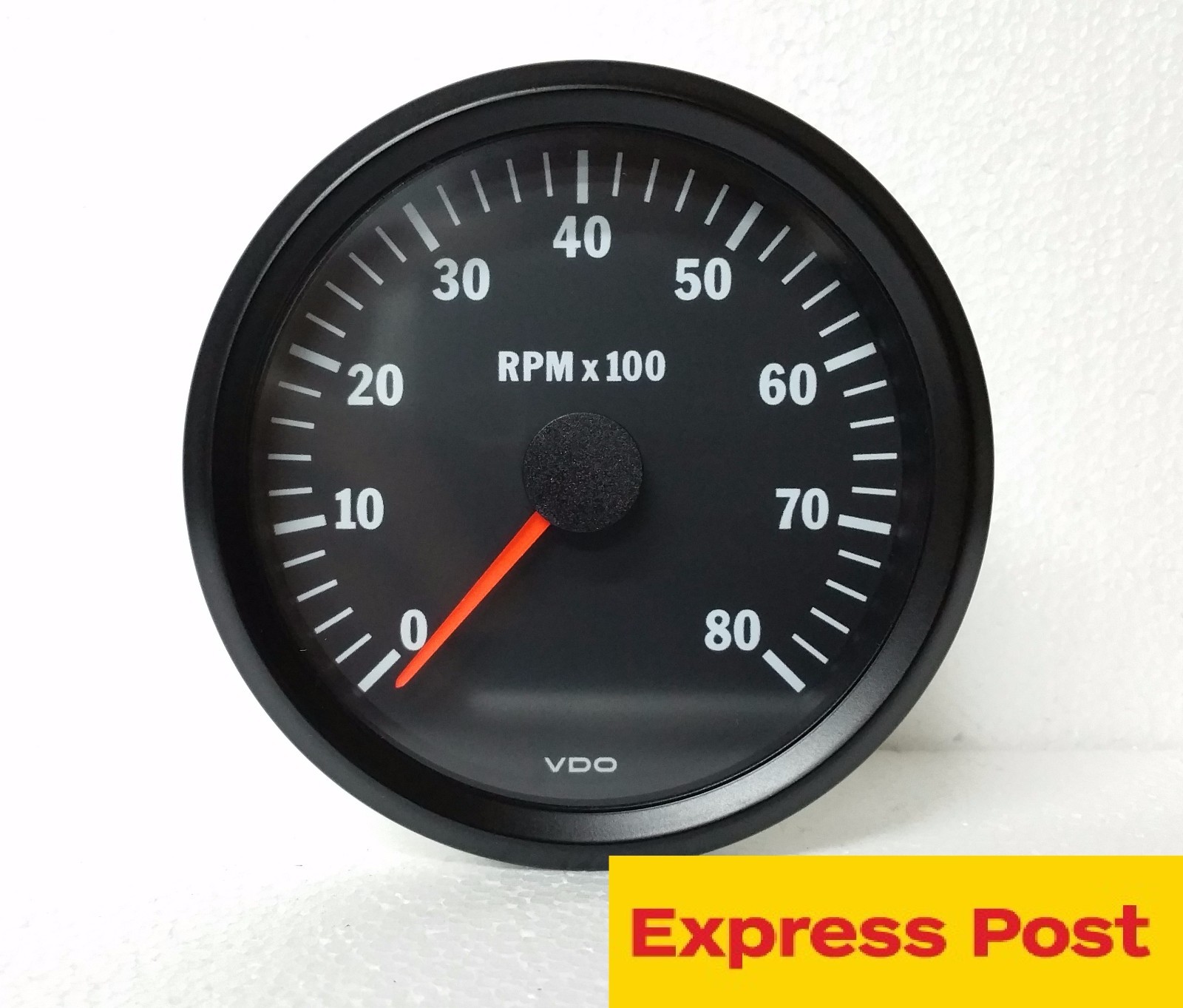 VDO COCKPIT VISION TACHO-METER 12v 100mm 8000 rpm AUTOMOTIVE 333015034 ...