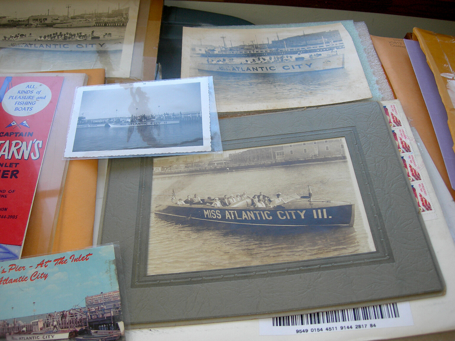 ATLANTIC CITY Capt. Starn's Large collection Miss Atlantic City Boat | eBay