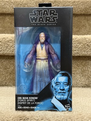 Star Wars Hasbro The Black Series Obi-Wan Kenobi Force Ghost 6" Action ...