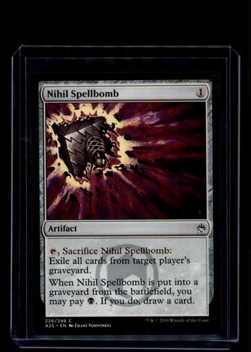 MTG Nihil Spellbomb #226 Common Masters 25 | eBay