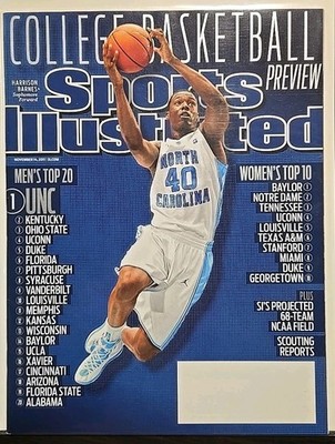 Sports Illustrated Magazine November 14, 2011 College Basketball ...