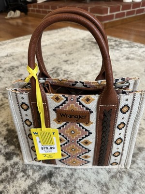 Wrangler Women's Tote Bag Southwestern Aztec Crossbody Purse Satchel ...