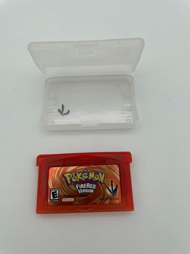 Authentic Pokemon Fire Red (Nintendo Game Boy Advance GBA) Tested | eBay
