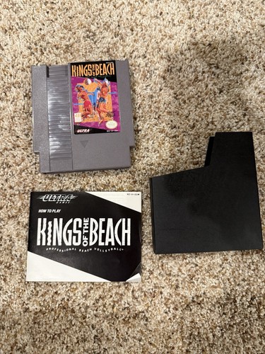 NES Kings of the Beach (Nintendo Entertainment System, 1990)with Manual ...