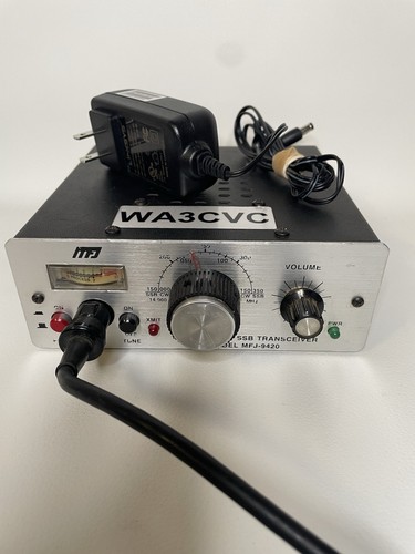 MFJ-9420 20M SSB Transceiver with mfj - w90 mic and power cord | eBay