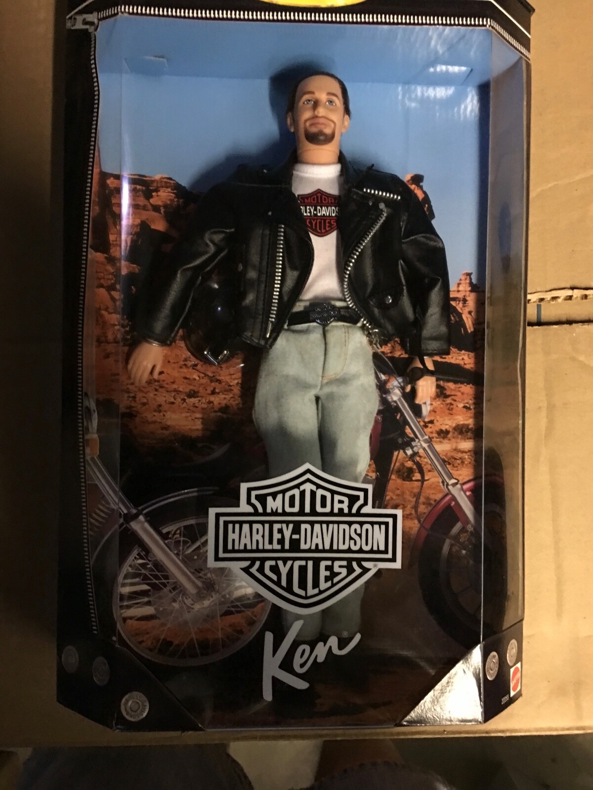 HARLEY DAVIDSON KEN DOLL #1 - RARE - NEW IN BOX - MATTEL 1998 | eBay