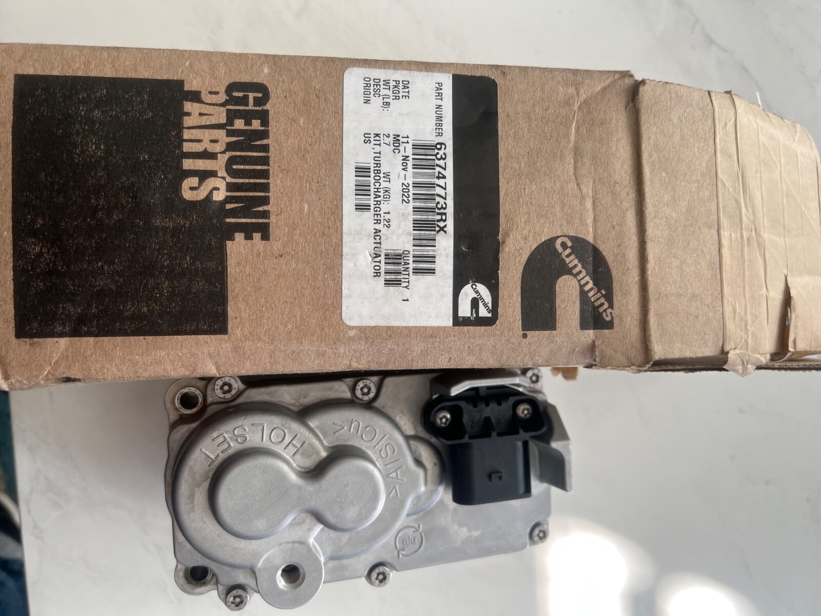 cUmmins 6374773RX turbo actuator | eBay