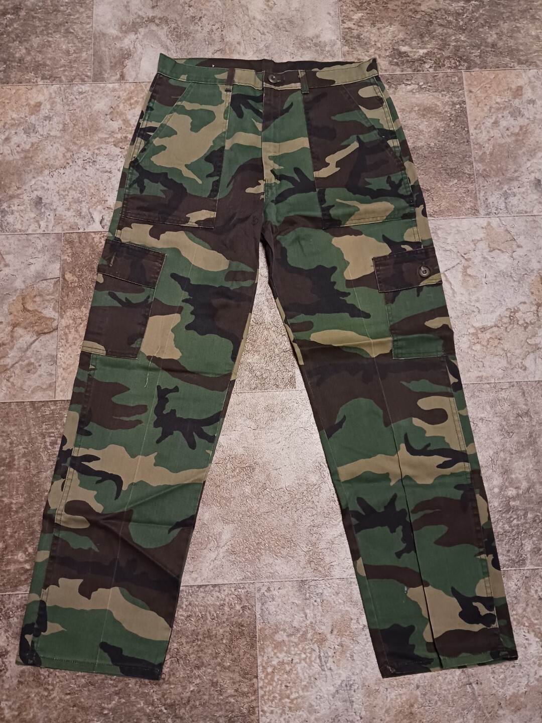 Rare 70's Vintage Dee-Cee Camouflage Cargo Pants Size… - Gem
