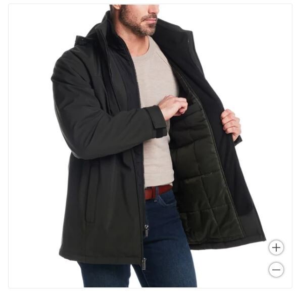 Men's WEATHERPROOF ULTRA STRETCH TECH Jacket Full Zip Coat | G24 | eBay