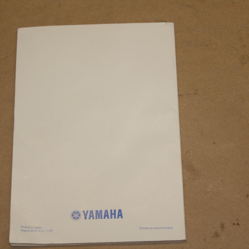 Owner's Manual Document Book 2013 WaveRunner SuperJet | eBay