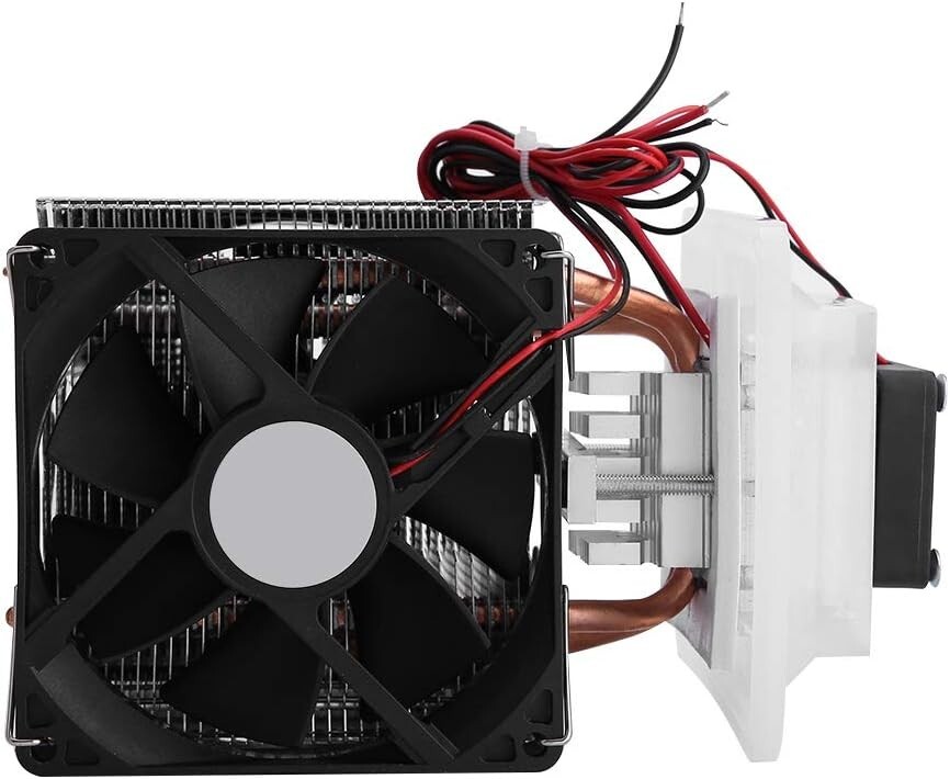 Peltier Cooler Semiconductor Refrigeration Cooling System DIY Kit 12V ...