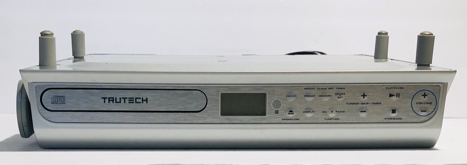 Trutech Space Saving Kitchen WorkShop CD Radio KCD 3188 Silver W ...