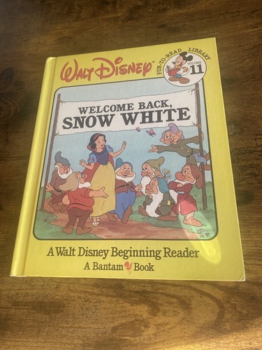 Vintage 1986 Walt Disney Welcome Back, Snow White Volume 11 Hardcover ...